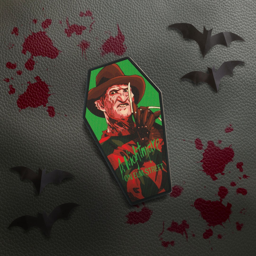 Freddy Krueger A Nightmare on Elm Street Inspired Sticker - Etsy