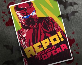 Repo the Genetic Opera Poster Print - Etsy UK