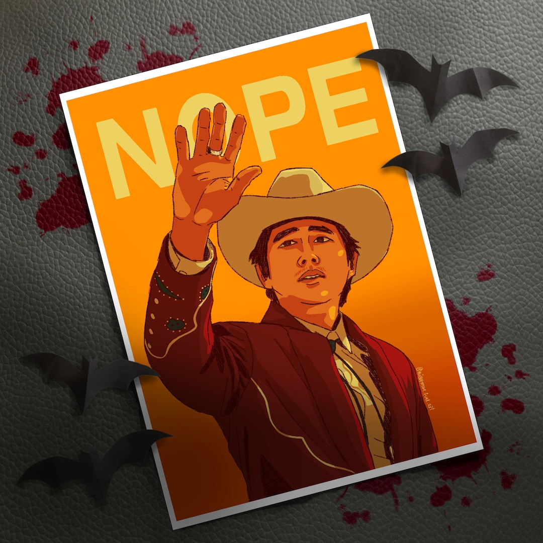 Jupe, Nope Inspired A5 Print - Etsy