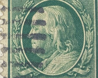 One Cent Franklin Stamp | Etsy