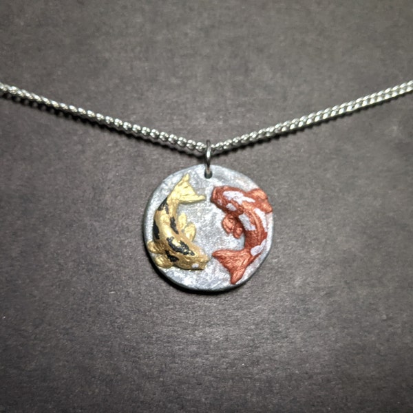Koi Fish Necklace - Etsy