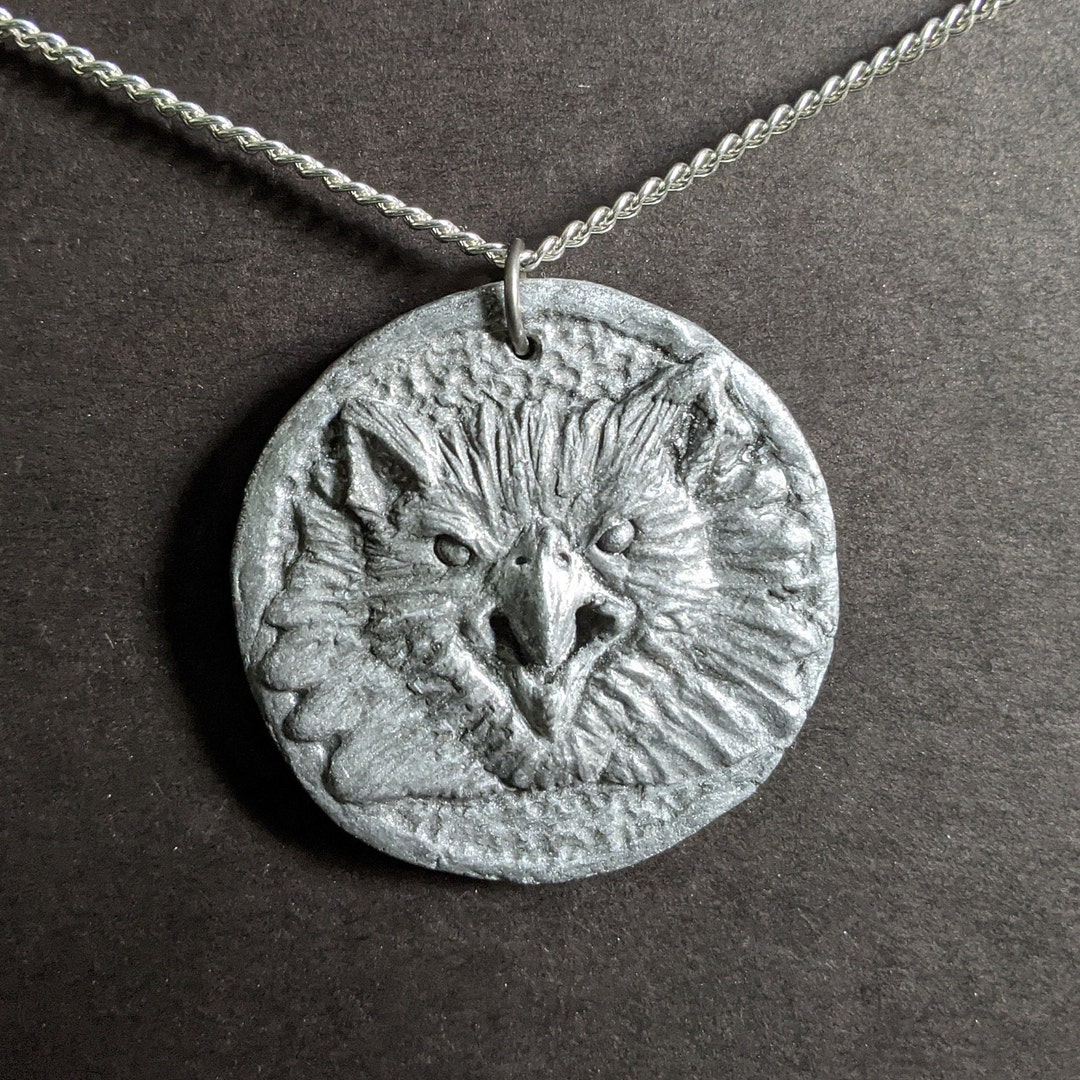 Witcher Inspired Griffin Medallion - Etsy