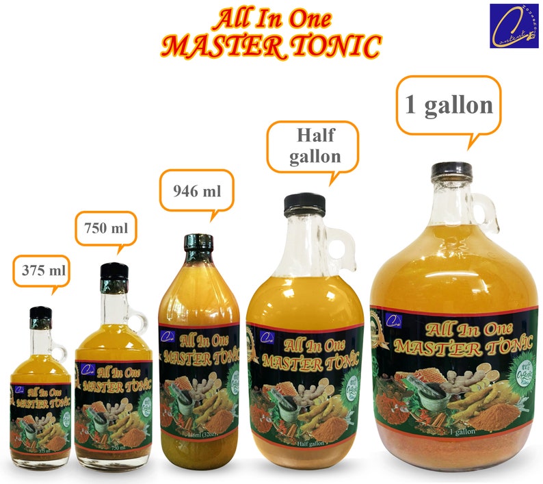 All in One Master Tonic Cleanse Juice Made With Cinnamon - Etsy