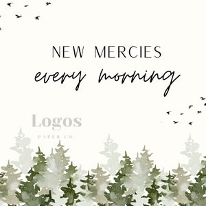 New Mercies Every Morning Scripture DIGITAL Download - Etsy