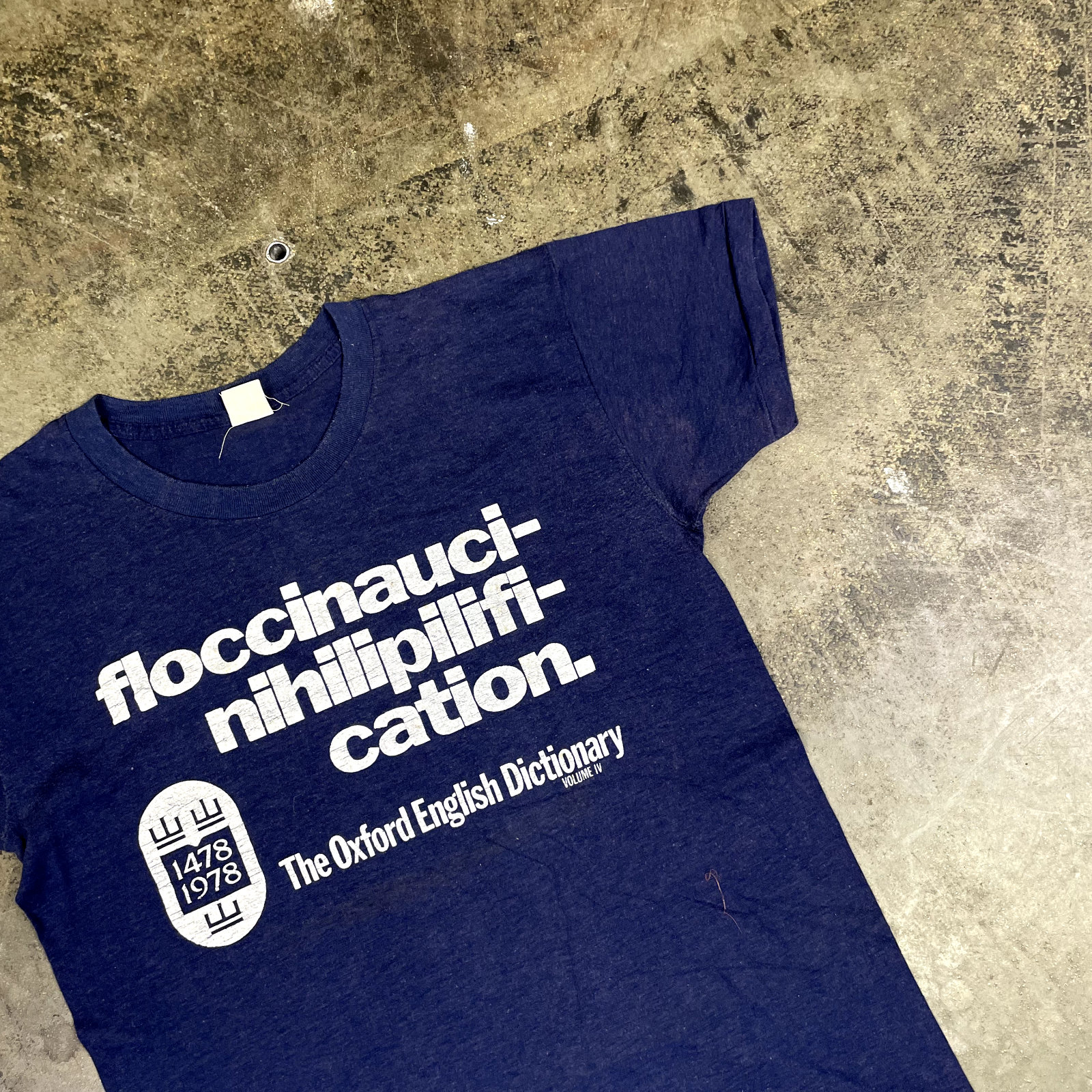 Oxford Dictionary 80s T-shirt Vintage Single Stitch Tee Blue - Etsy