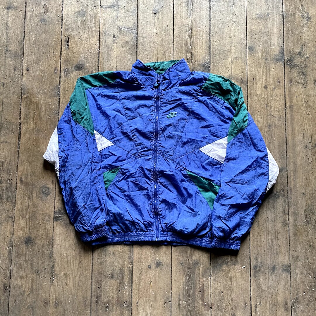 Nike Track Jacket 90s Swoosh Vintage Sports Full-zip Top - Etsy Canada