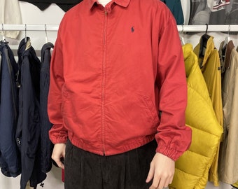 Red Golf Jacket - Etsy