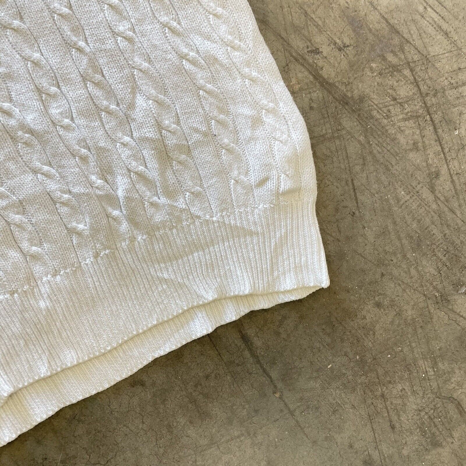 Fila Vest Jumper Tennis Crest 90s Cable Knit Knitted Sweater - Etsy