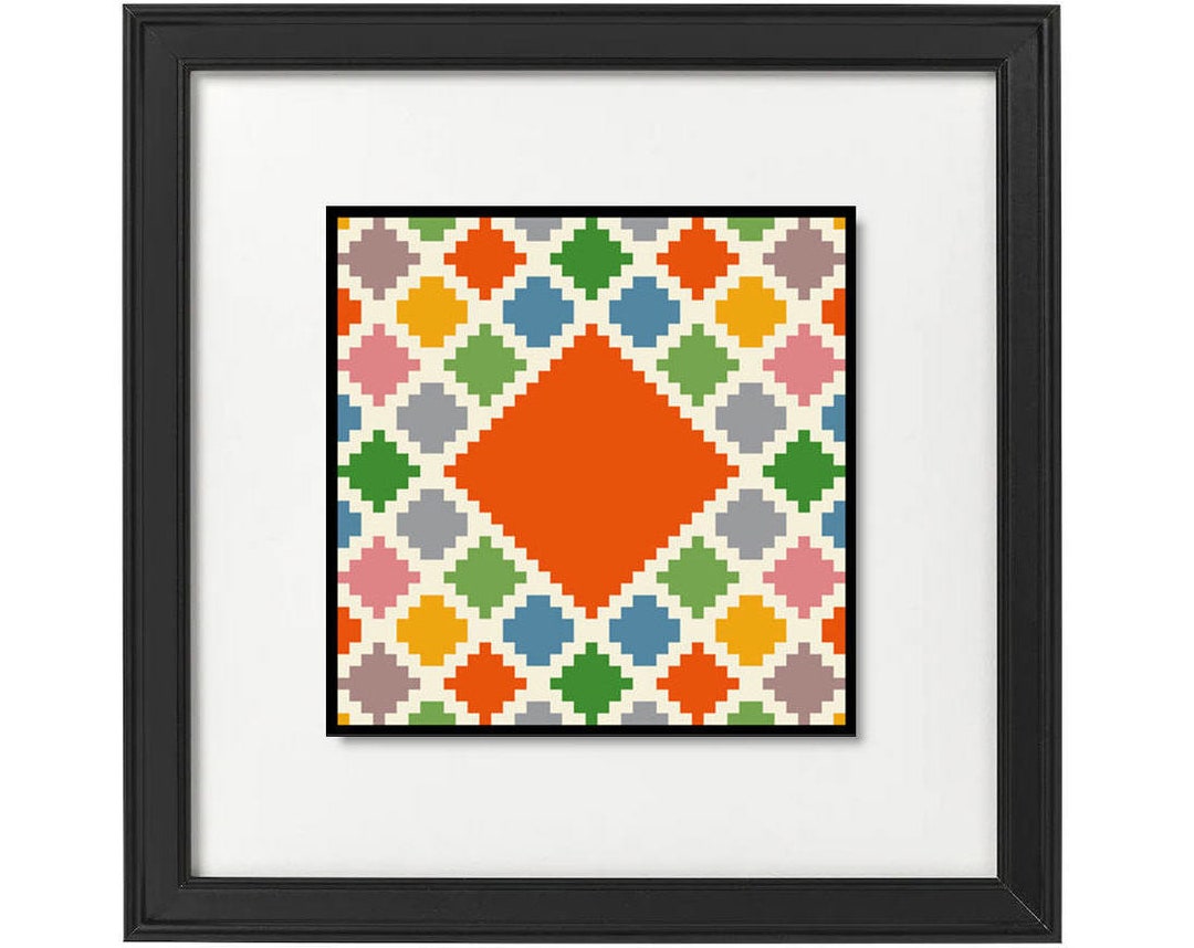 Cross Stitch/diamond Painting Quilt Pattern - Jane Austen's Quilt - Etsy