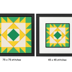 Cross Stitch/diamond Painting Quilt Pattern the Original - Etsy