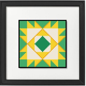 Cross Stitch/diamond Painting Quilt Pattern - the Original - Etsy