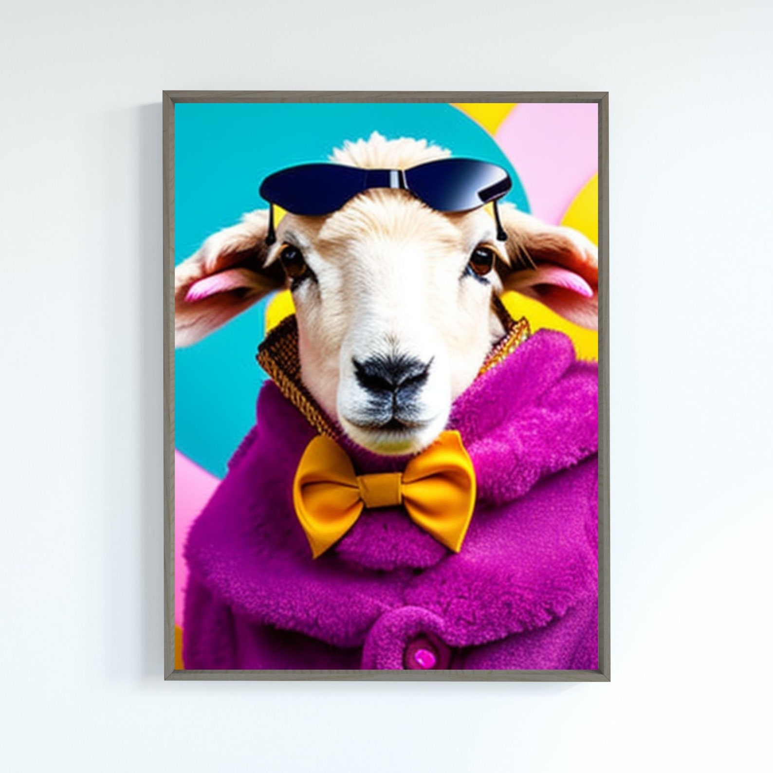 Sheep Print Sheep Gift Sheep Art Sheep Poster Sheep Wall Art Sheep ...