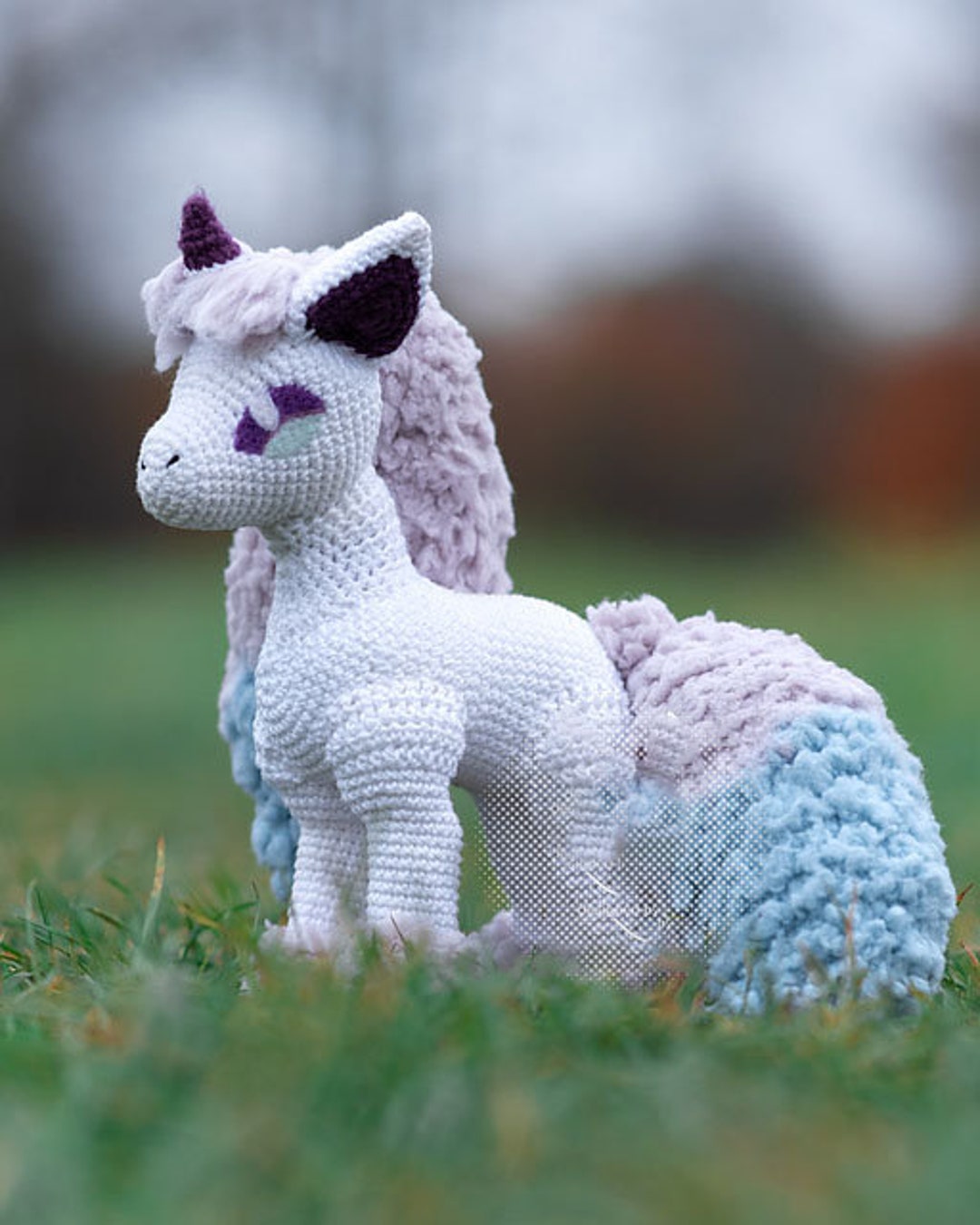 Ponyta Crochet Pattern Cute Amigurumi Galarian Variant Crochet Pattern ...