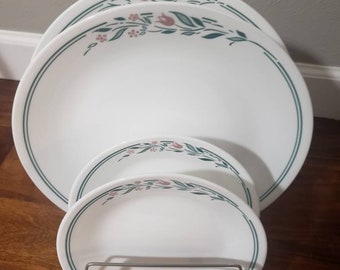 Set of 16 Corelle rosemarie Dinnerware Pieces by Corning - Etsy