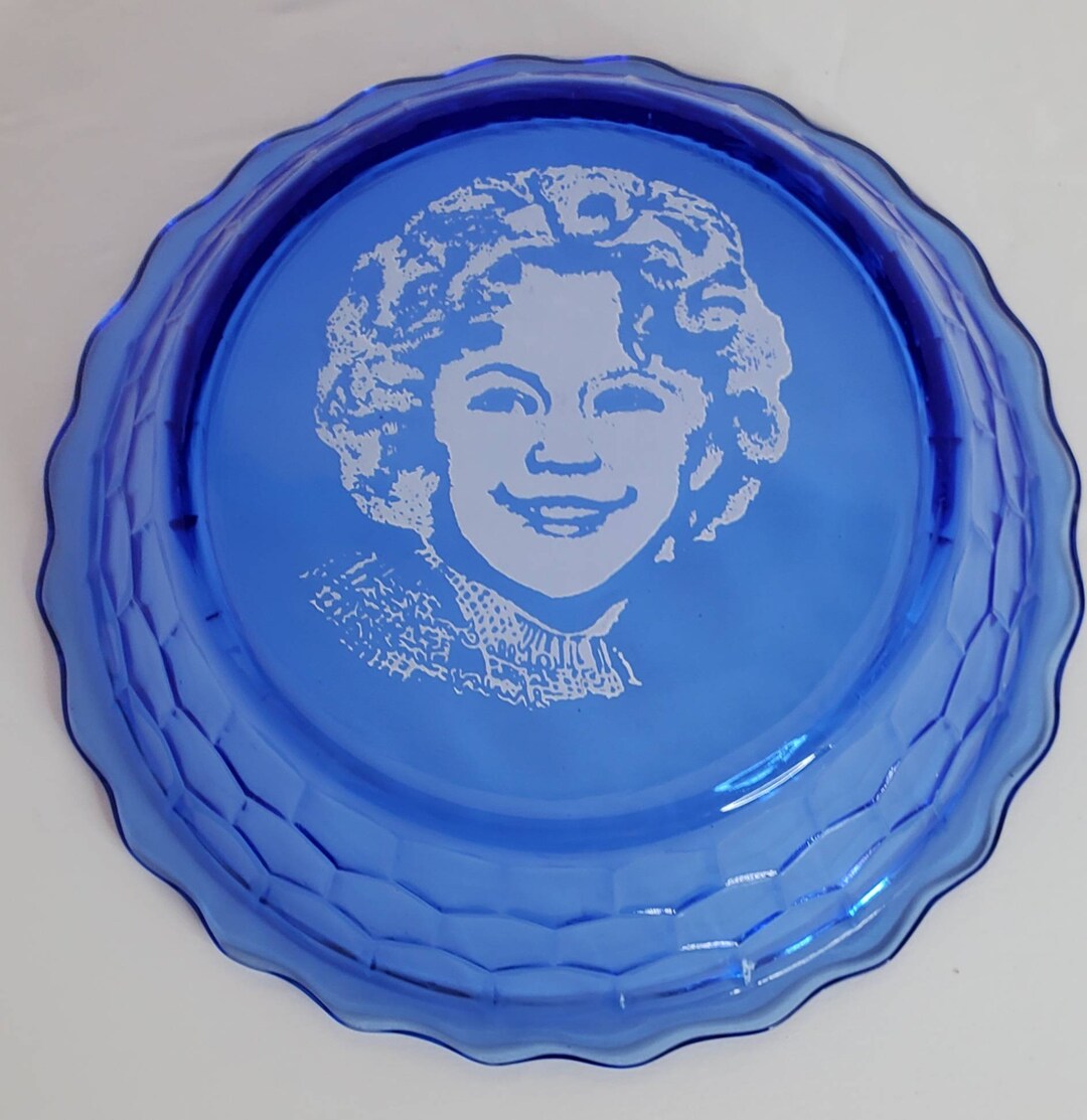 Shirley Temple Ritz Cobalt Blue 65 Cereal Bowl Etsy