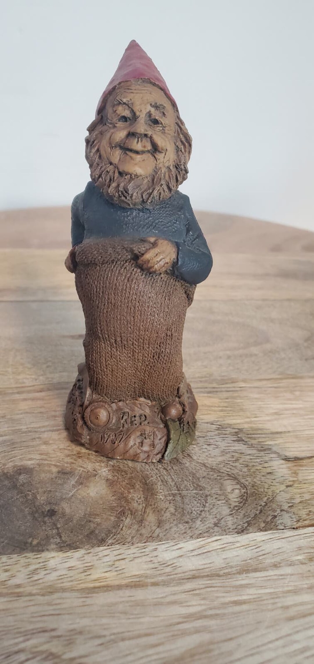 REP Tom Clark Cairn Studio #48 1987 Gnome in a Gunny Sack - Etsy