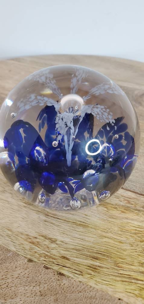 Vintage Gorgeous Glass Paperweights - Etsy