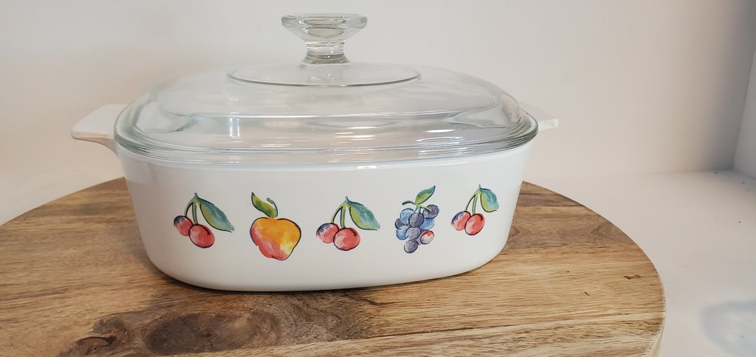 Corning Ware Fruit Basket Casserole Corelle A-2-B - Etsy