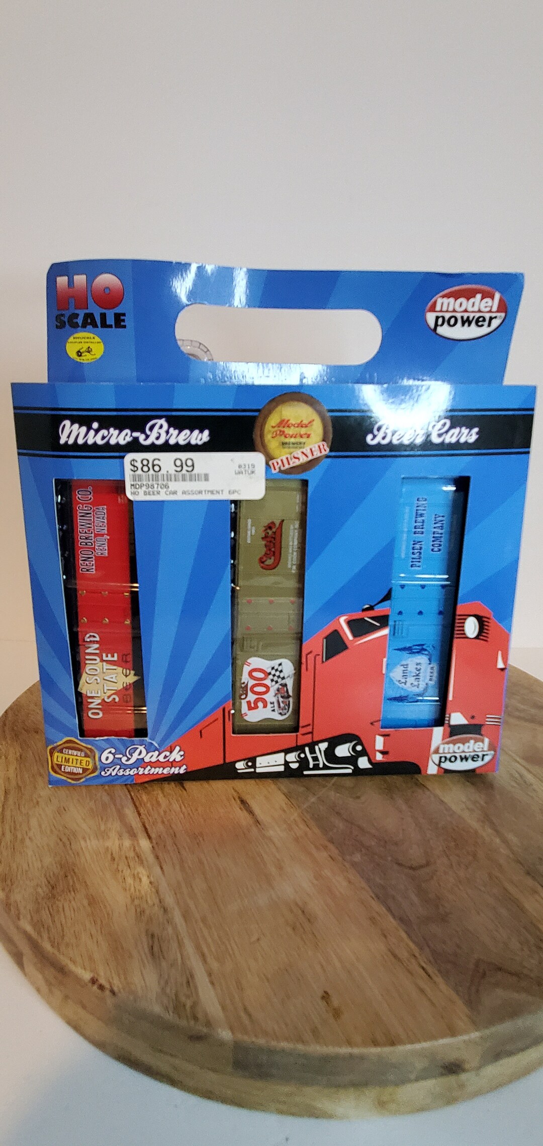 HO SCALE Micro-brew Beer Cars Train Set by Model Power - Etsy