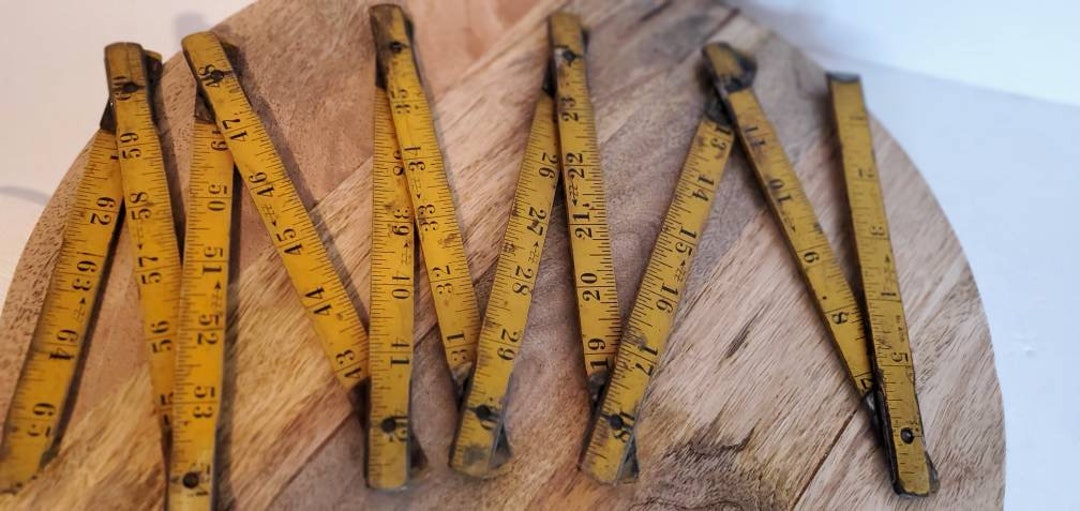 Stanley Folding Wooden Ruler / Measuring Stick Vintage - Etsy