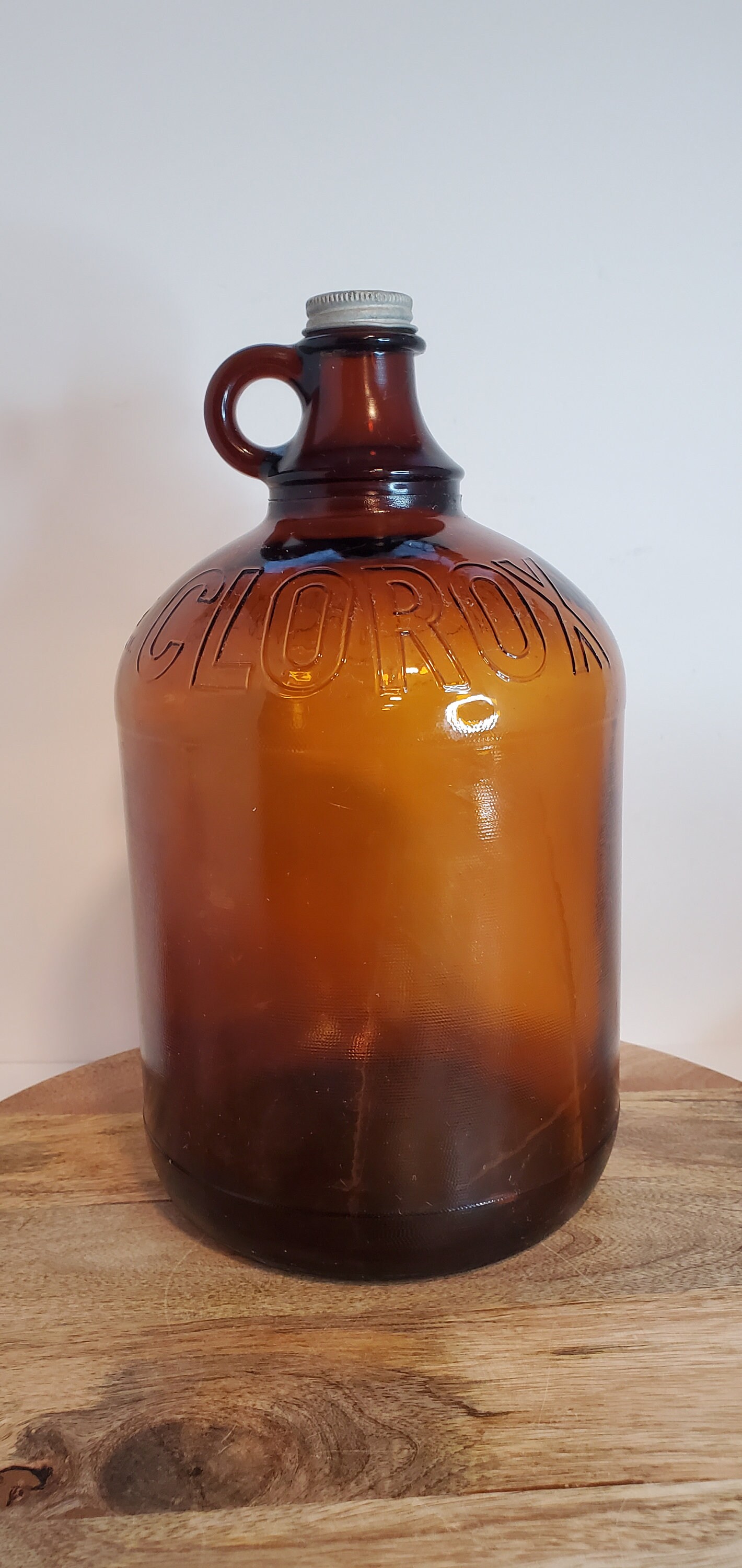 Vintage Amber One Gallon Clorox Bottle / Jug - Etsy