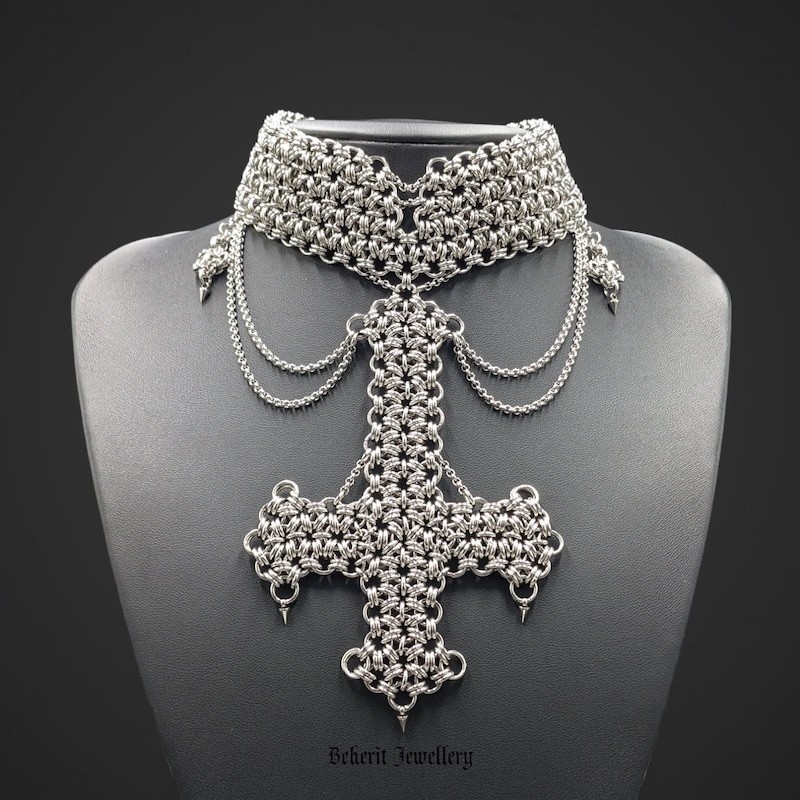 Chainmail Necklace - Etsy