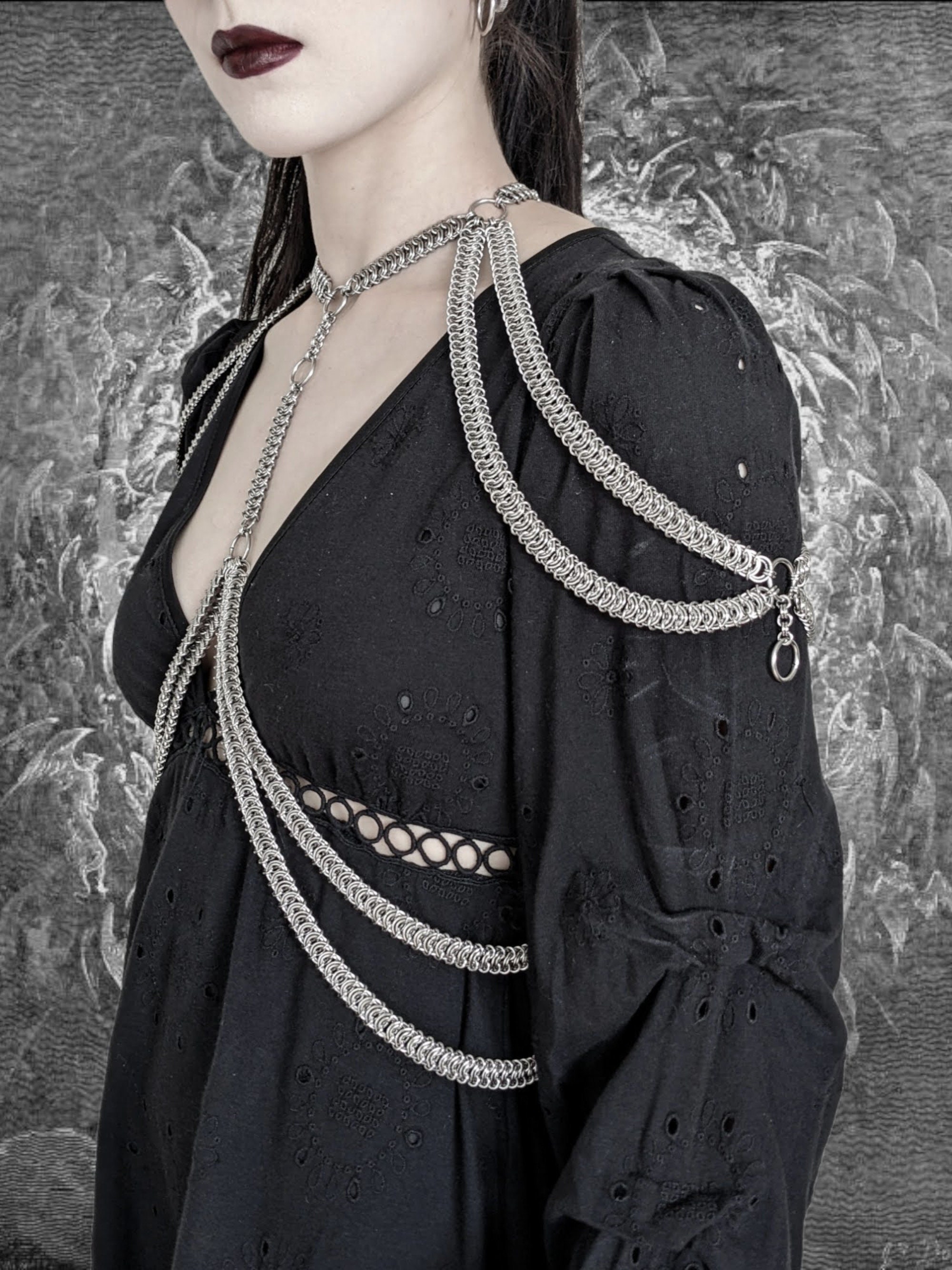 Chainmail Stainless Steel Harness - Etsy