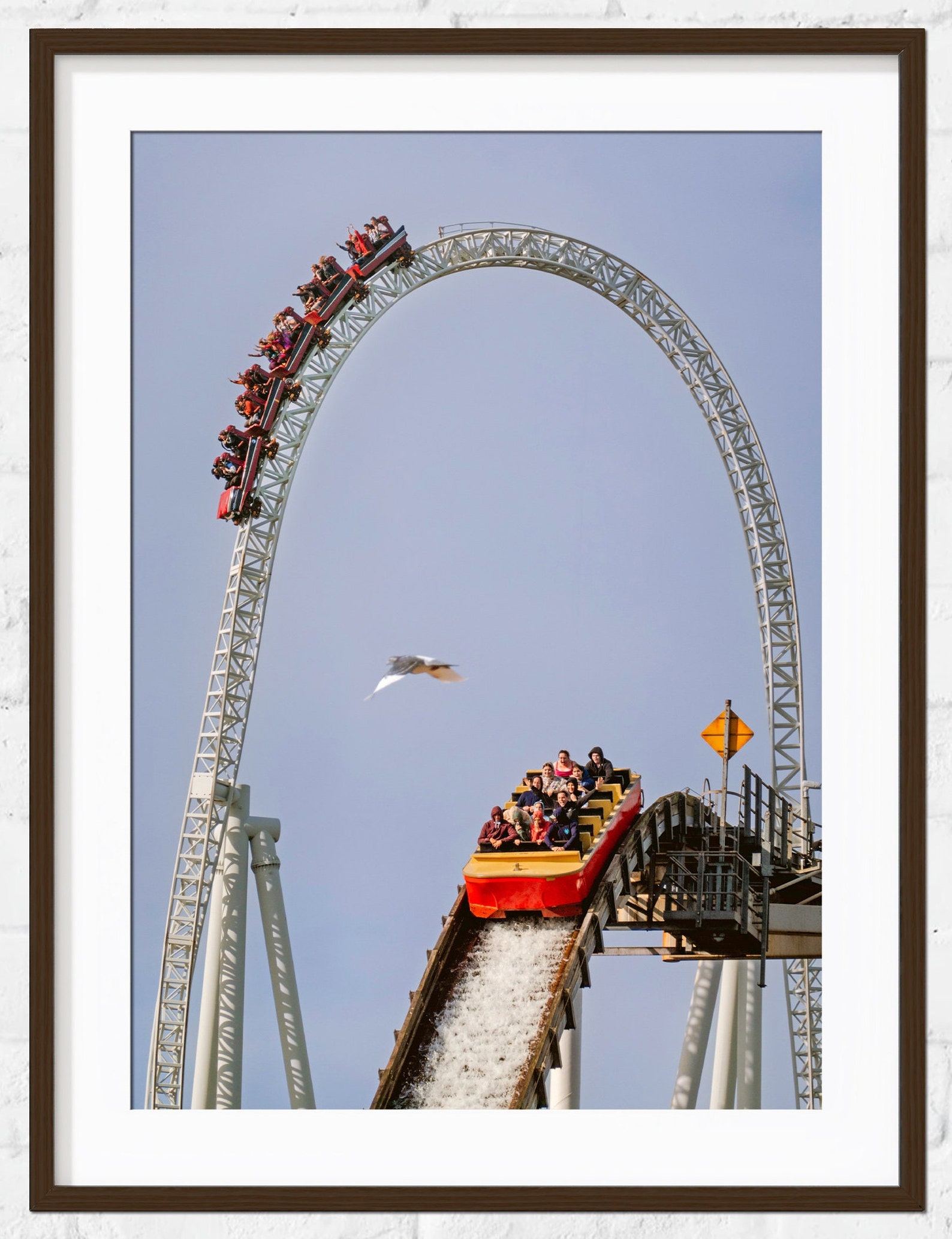 Stealth at Thorpe Park Rollercoaster Print - Etsy