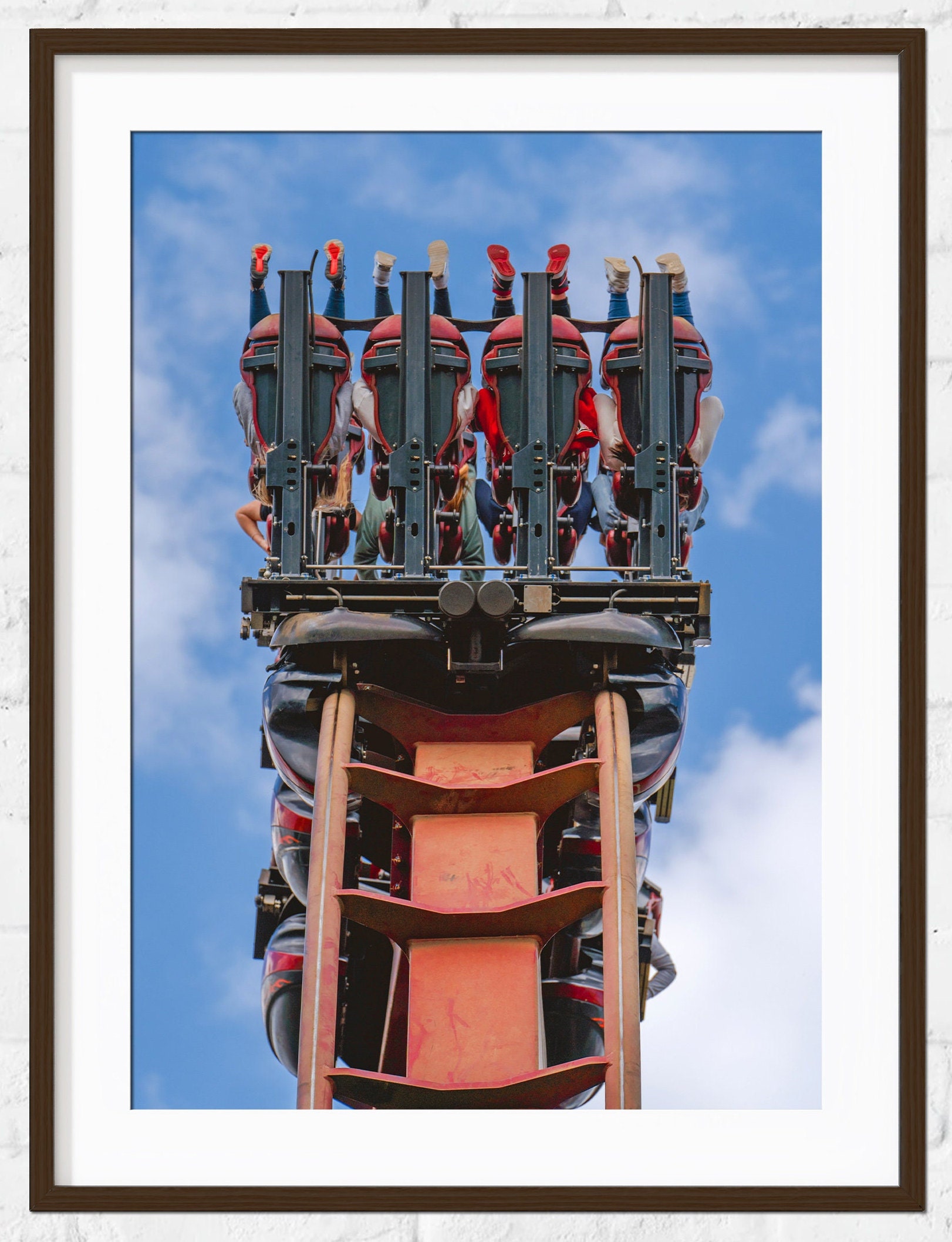 Nemesis Inferno at Thorpe Park Rollercoaster Print - Etsy UK