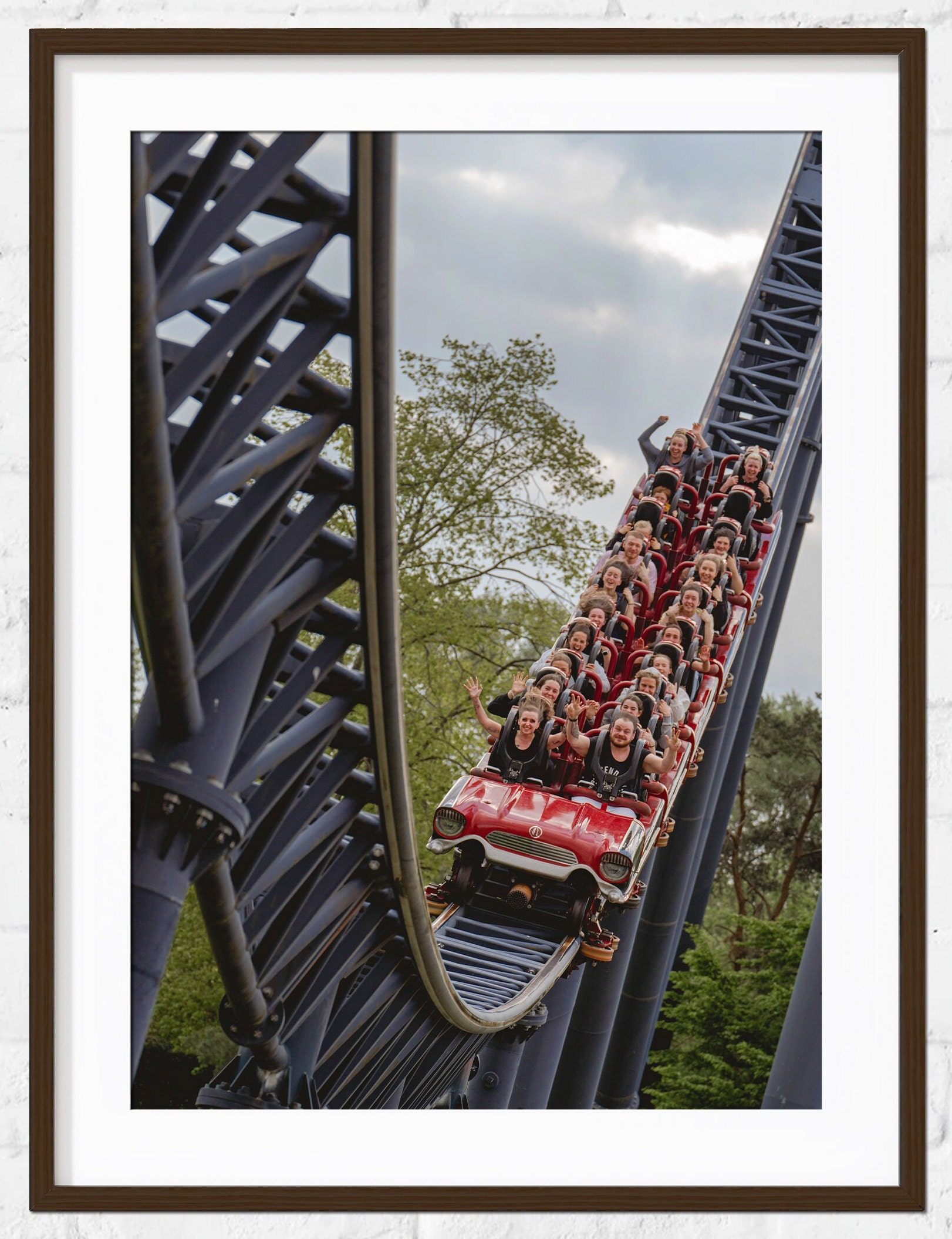 Stealth at Thorpe Park Rollercoaster Print - Etsy