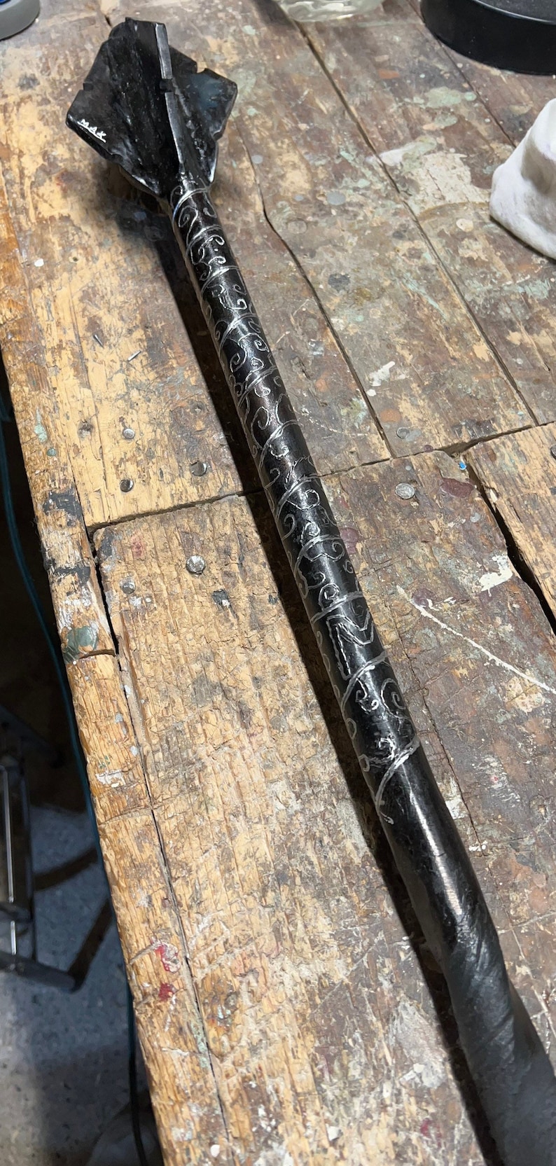 Medieval Morning Star CUSTOM ORDER/ Handforged Medieval Mace - Etsy