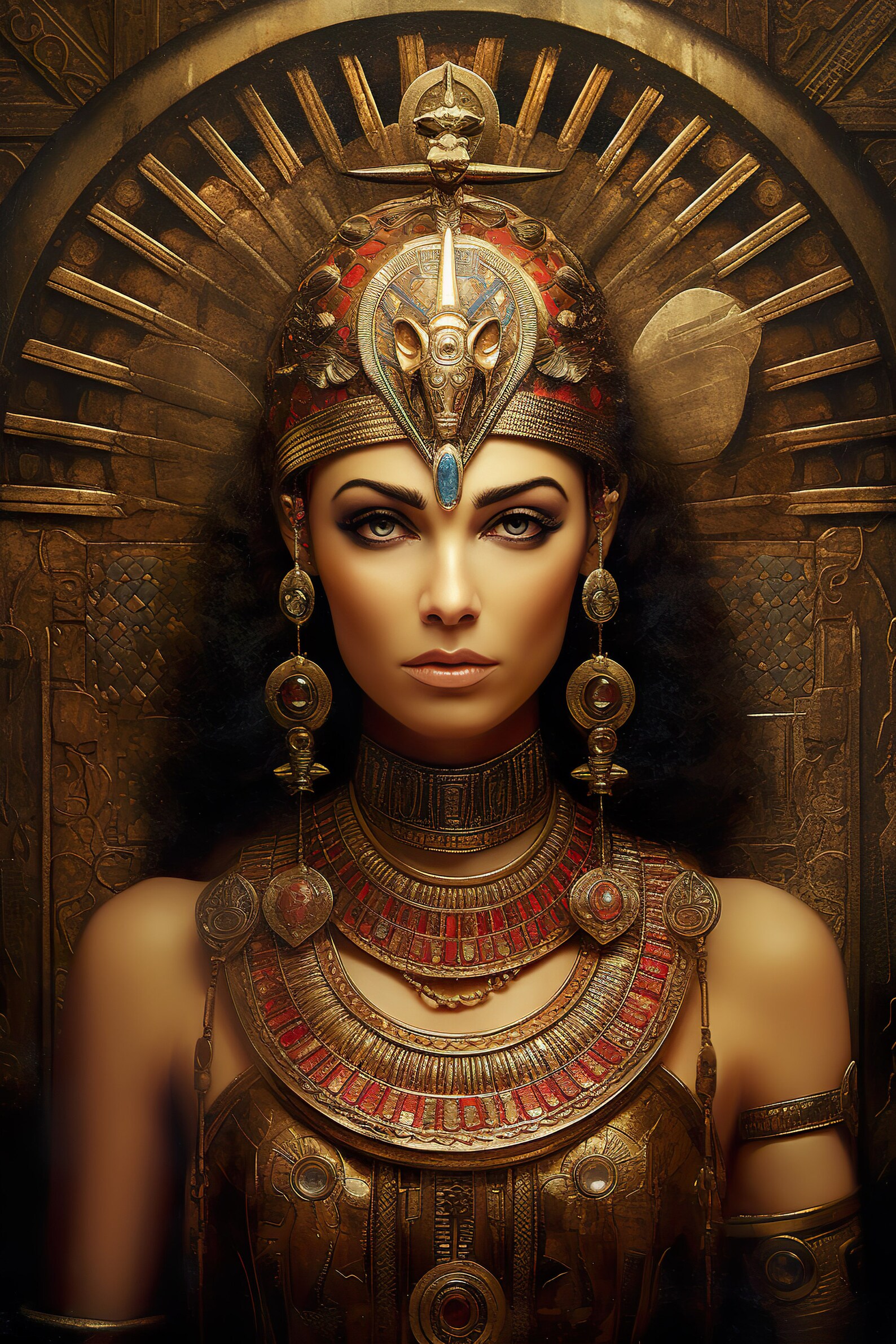 Unique Egyptian Cleopatra Art 4k+ - Etsy
