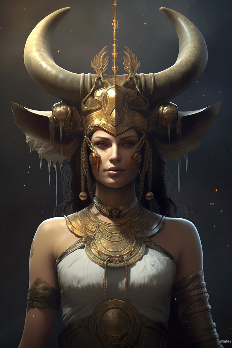 Egyptian Goddess Hathor, 5 Files, 4k+ Resolution - Etsy