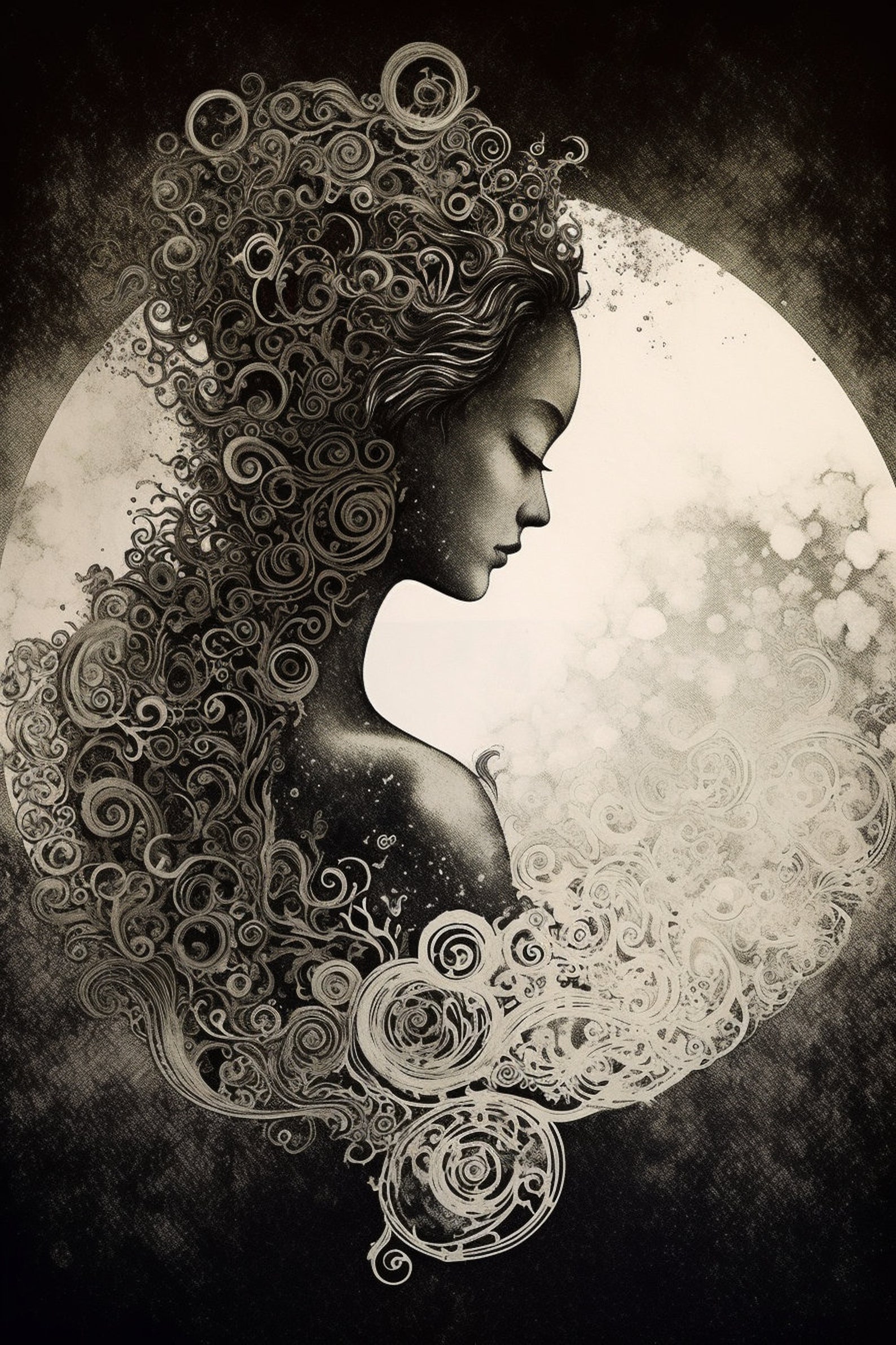 Moonlit Beauty - Perfect Wallpaper for Your Phone or Tablet! 3 Files ...