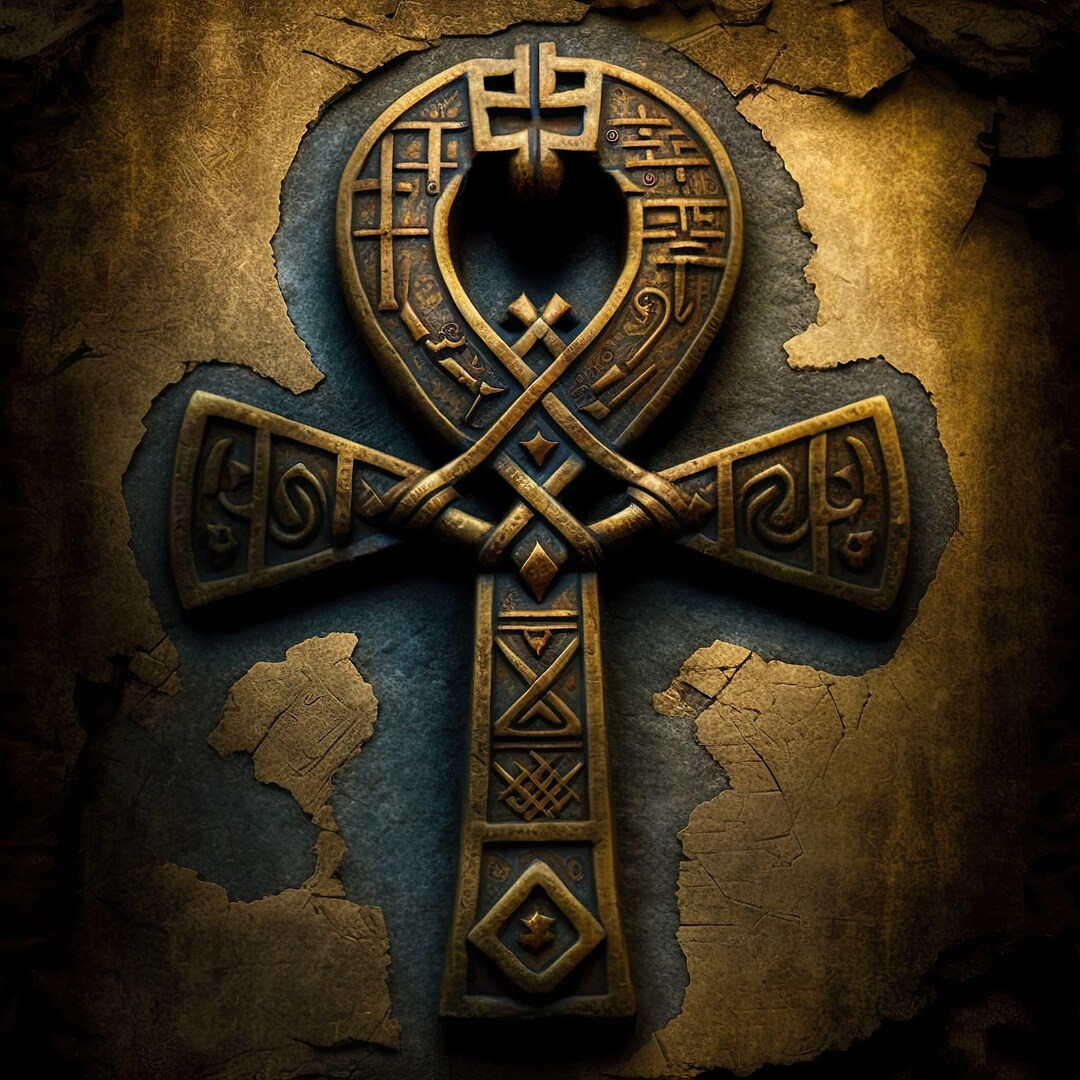 Egyptian Ankh Key of Life Digital Art (5 Downloads) - Etsy
