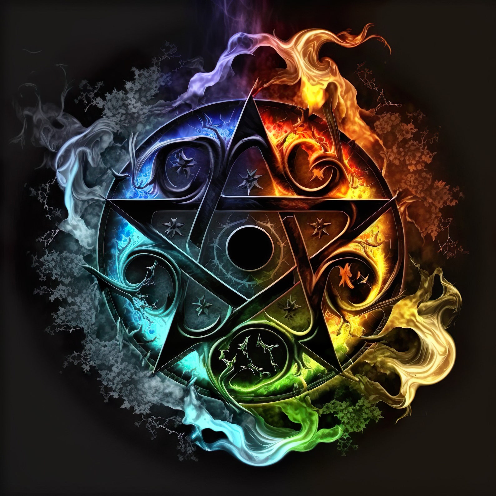 Wiccan Pentagram and Pentacle Art 4k+ - Etsy