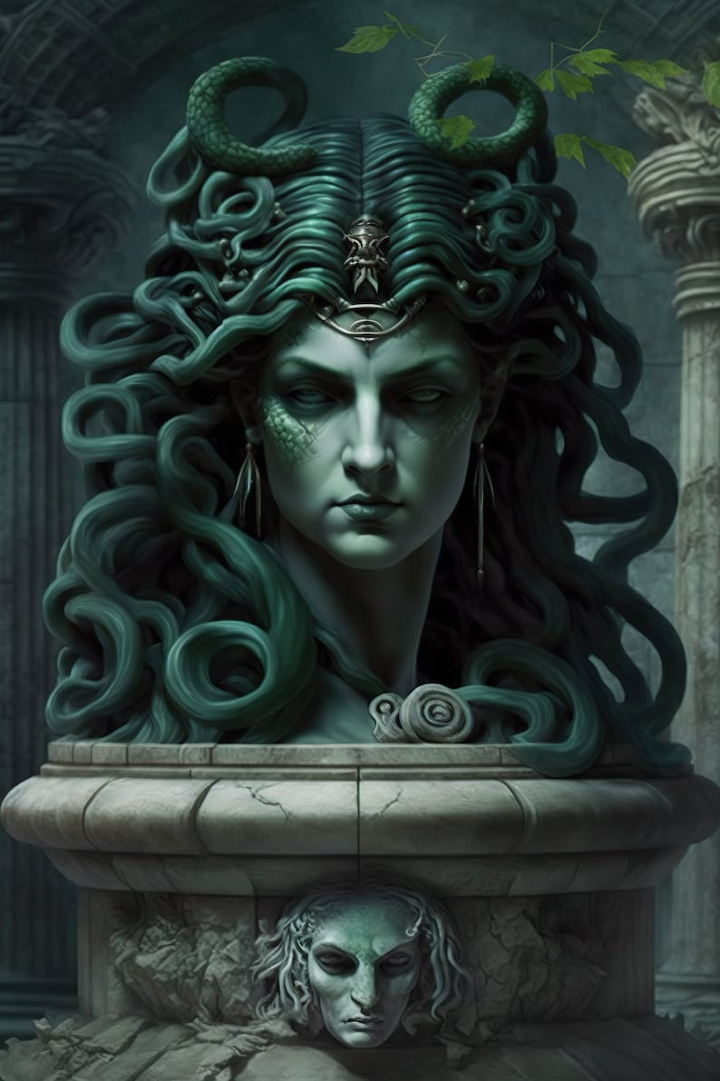 Medusa Art 4k+ - Etsy