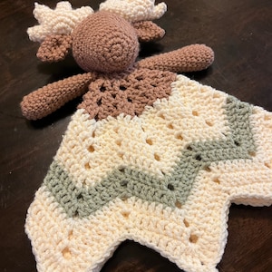 Crochet Moose Lovey Pattern, PDF Digital Download - Etsy