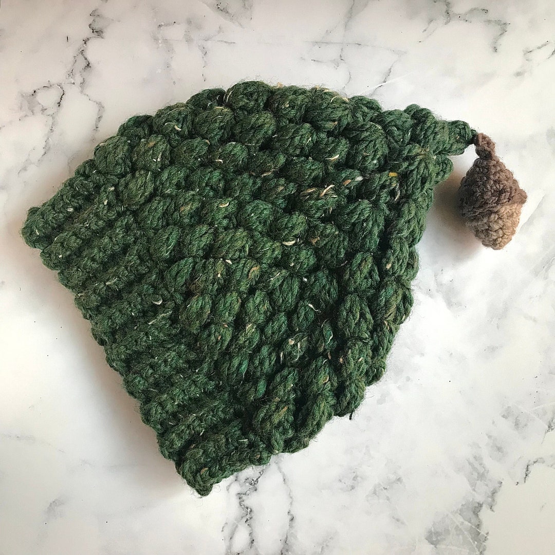 Forest Sprite Beanie Crochet Pattern PDF Instant Digital Download ...