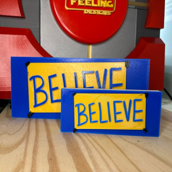 Ted Lassso Believe Sign - Etsy