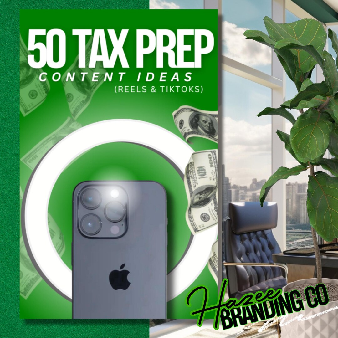 Tax Professional Content Ideas | Tax Prep Ebook | Tax Season 2025 ...