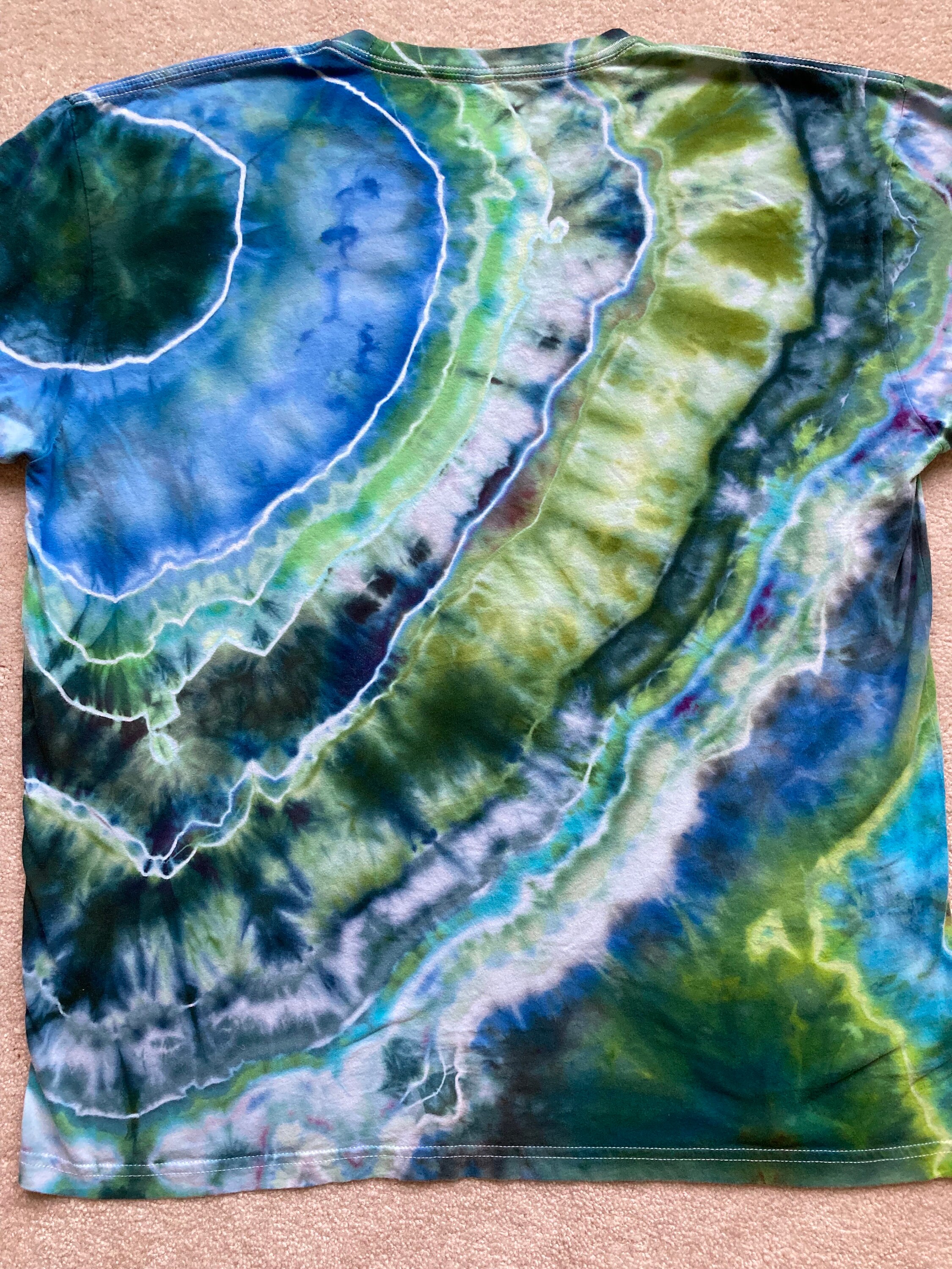 Adult XXL Geode Tie Dye - Etsy