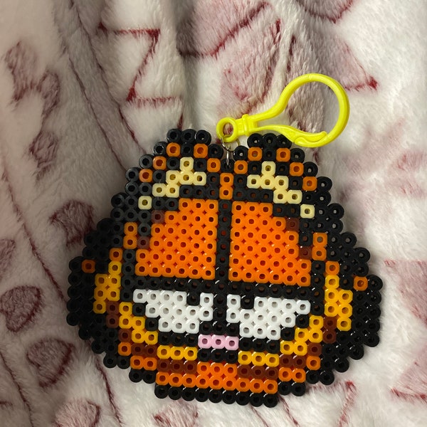 Perler Bead Keychain - Etsy