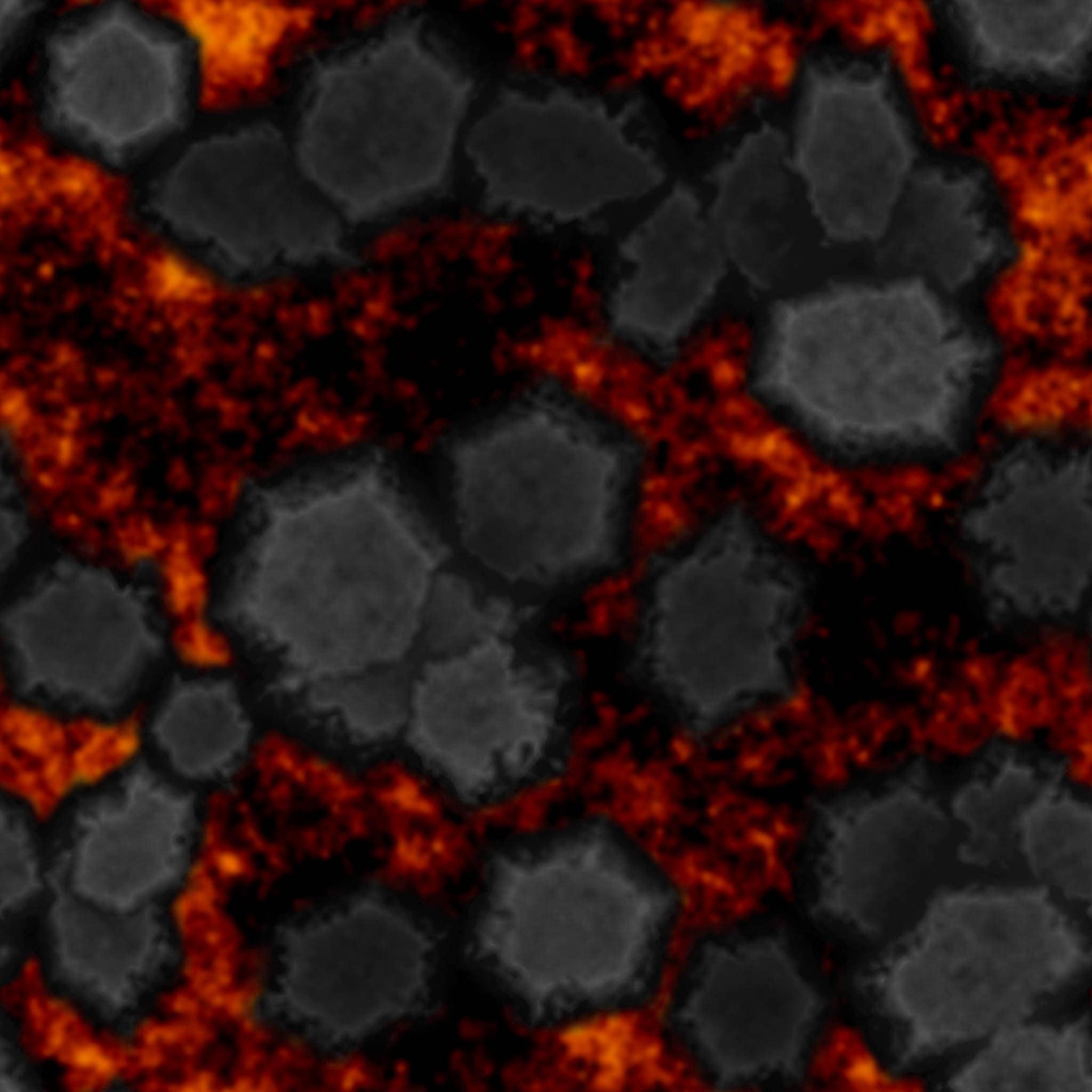 Asteroid OBJ File With Lava Textures - Etsy
