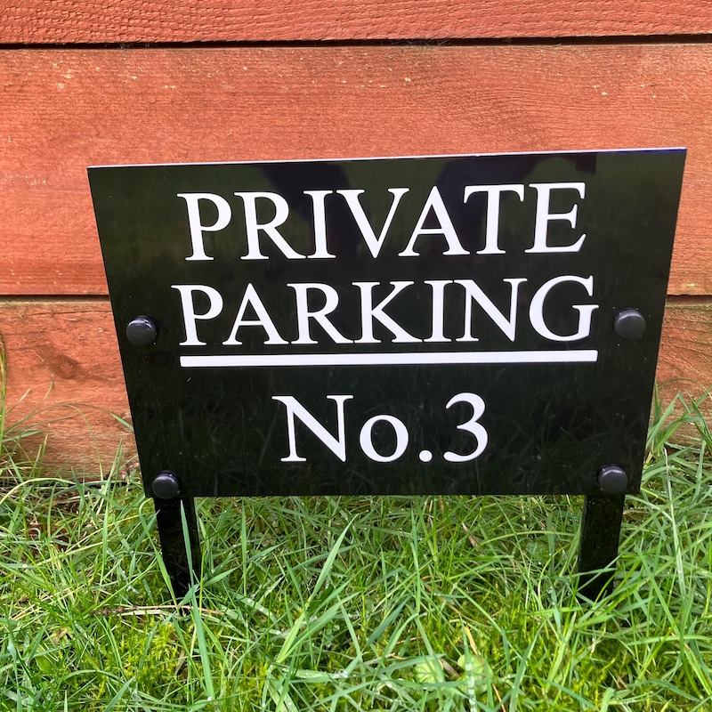 Outdoor Driveway Metal Sign - Etsy UK