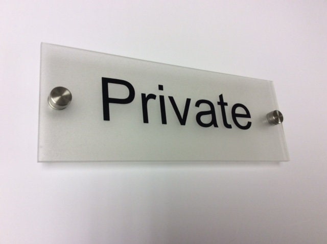 PERSONALISED OFFICE DOOR Sign Wall Gate Name With Standoff - Etsy Australia