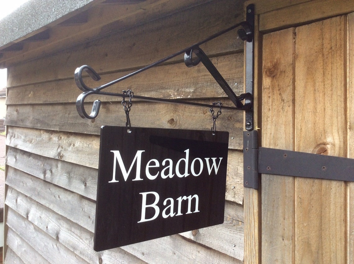 PERSONALISED / CUSTOM HANGING House Sign Double Sided Plaque - Etsy UK