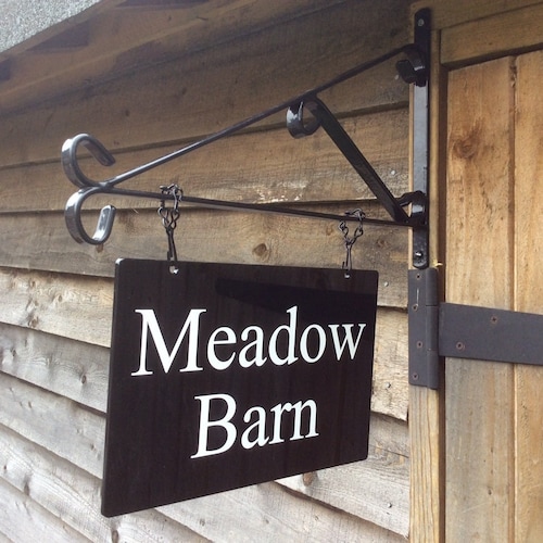 Double Sided Hanging Sign - Etsy UK