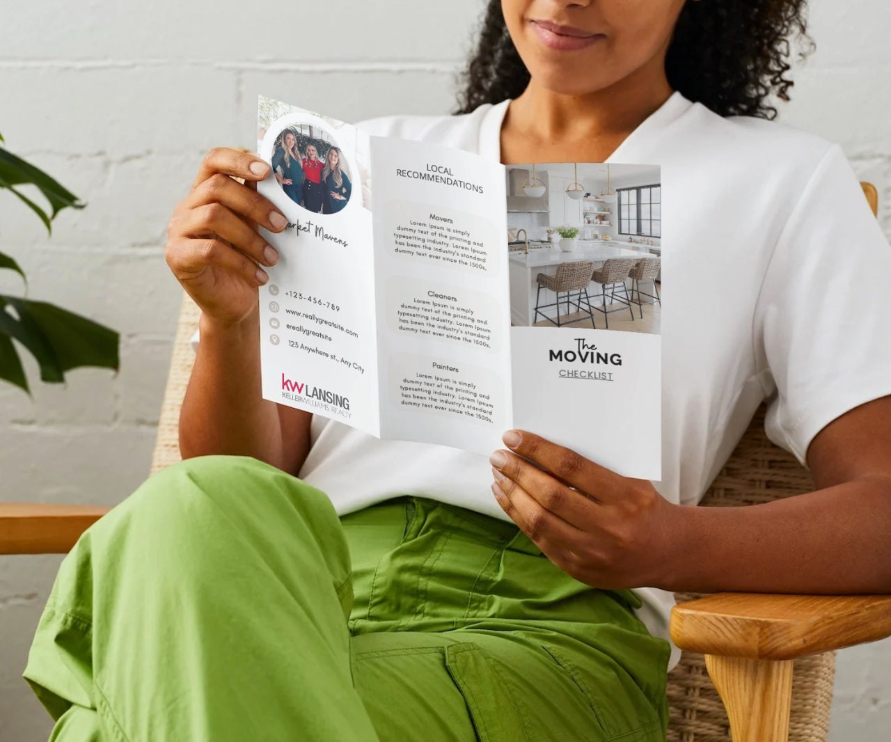 Moving Checklist Brochure - Real Estate Moving Checklist, Realtor ...