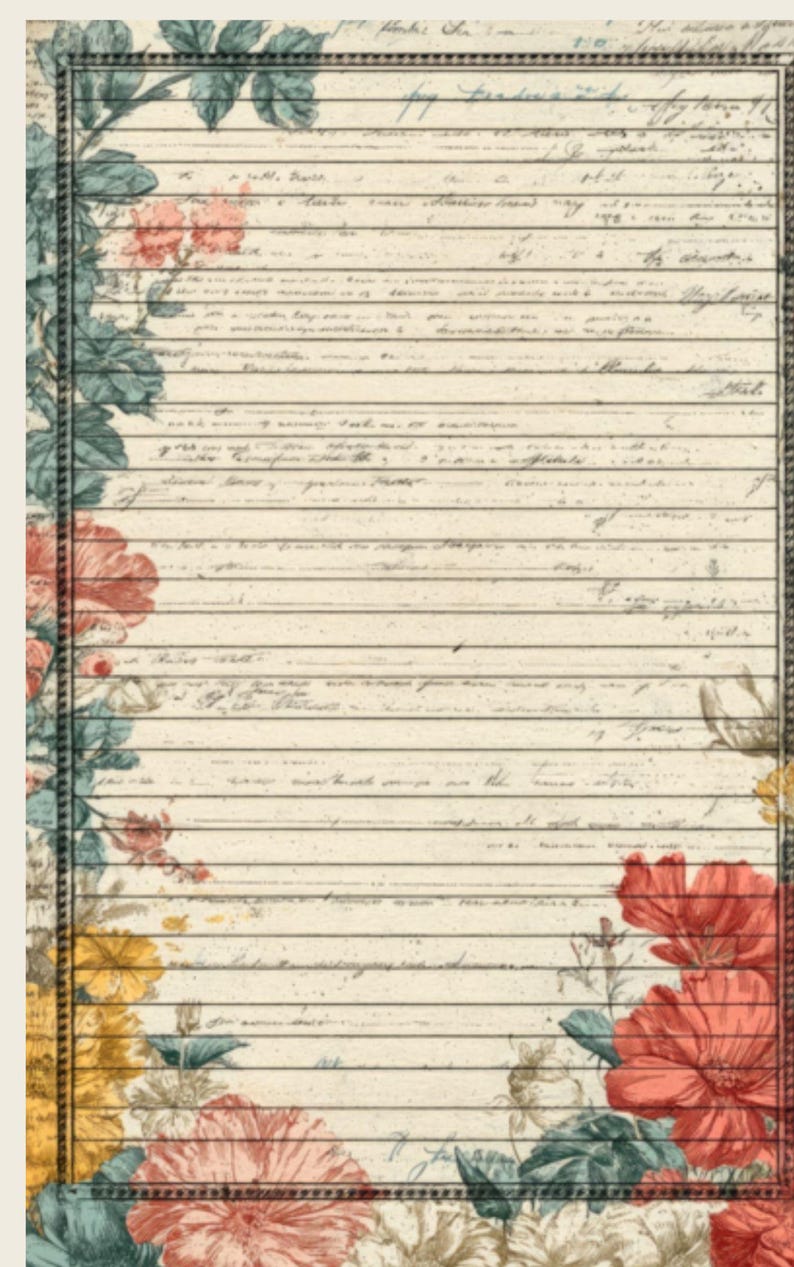 Junk Journal, 30 Full Pages, Digital Files for Downloading, Compiled in ...